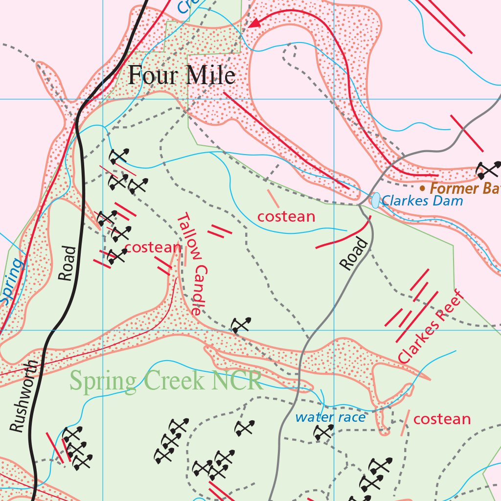 Whroo Graytown Goldfield Map by Doug Stone GOLD MAPS | Avenza Maps