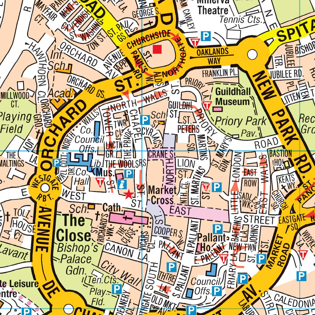 A Z Chichester Street Map By Geographers A Z Map Company Avenza Maps a-z-chichester-street-map-by-geographers-a-z-map-company-avenza-maps