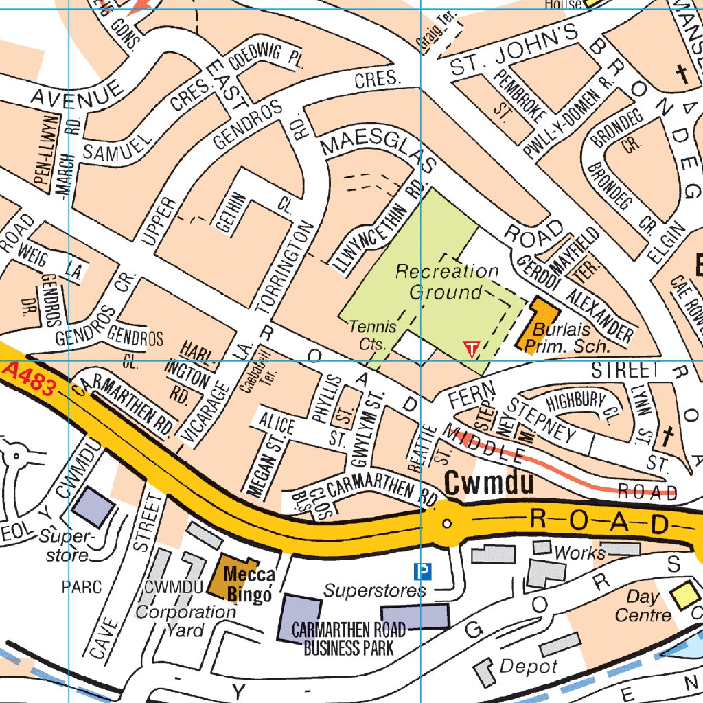 A-Z Swansea Street Map by Geographers' A-Z Map Company | Avenza Maps