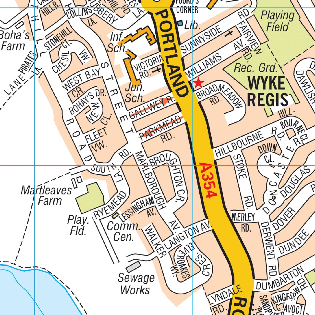 Weymouth A-Z Pocket Street Map by Geographers' A-Z Map Company | Avenza ...