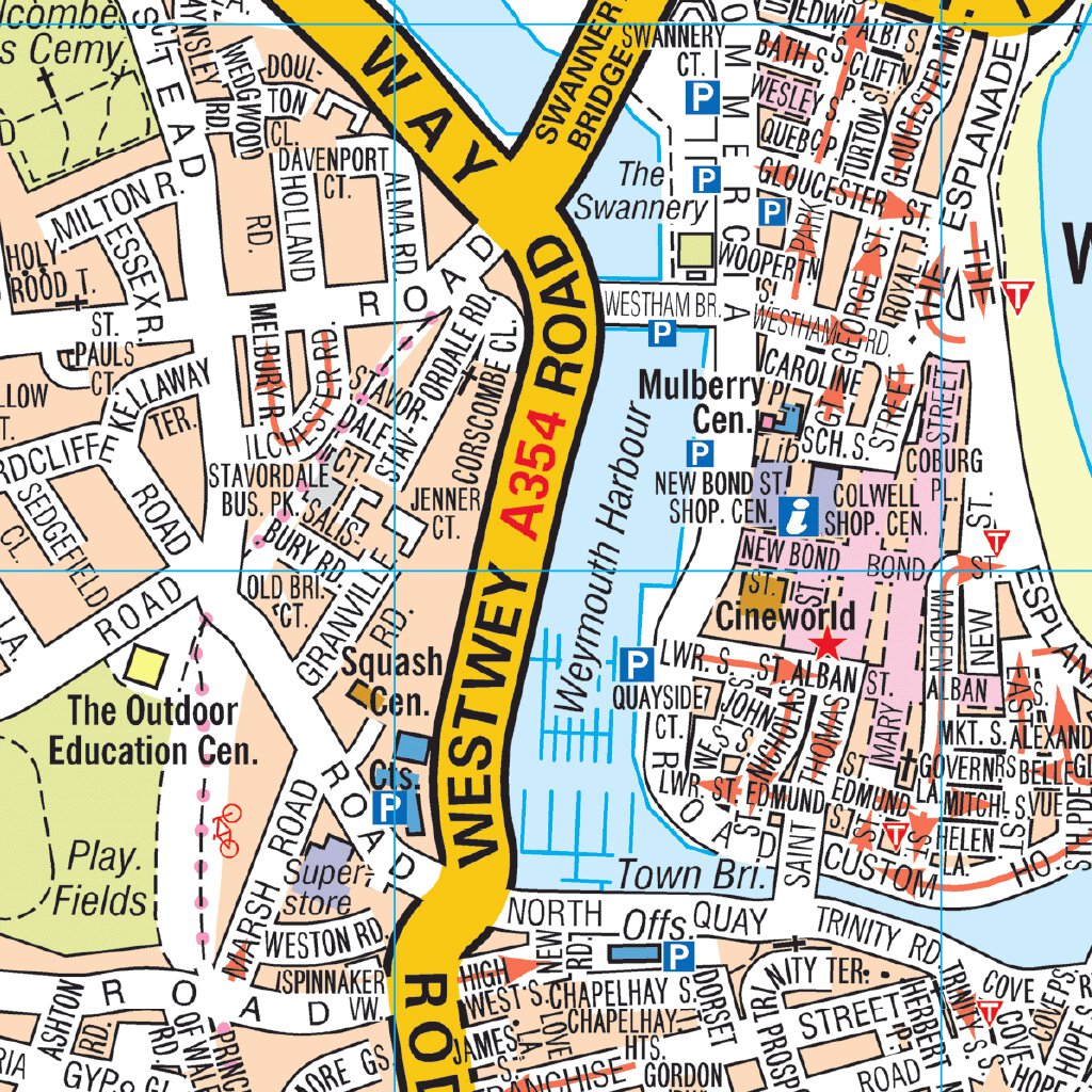 A-Z Weymouth Street Map by Geographers' A-Z Map Company | Avenza Maps