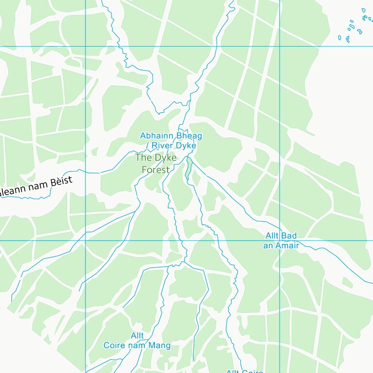 Highland (NC84) Map by UK Topographic Maps | Avenza Maps