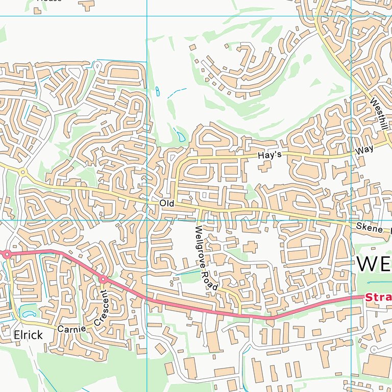 Aberdeen City (NJ80) Map by UK Topographic Maps | Avenza Maps