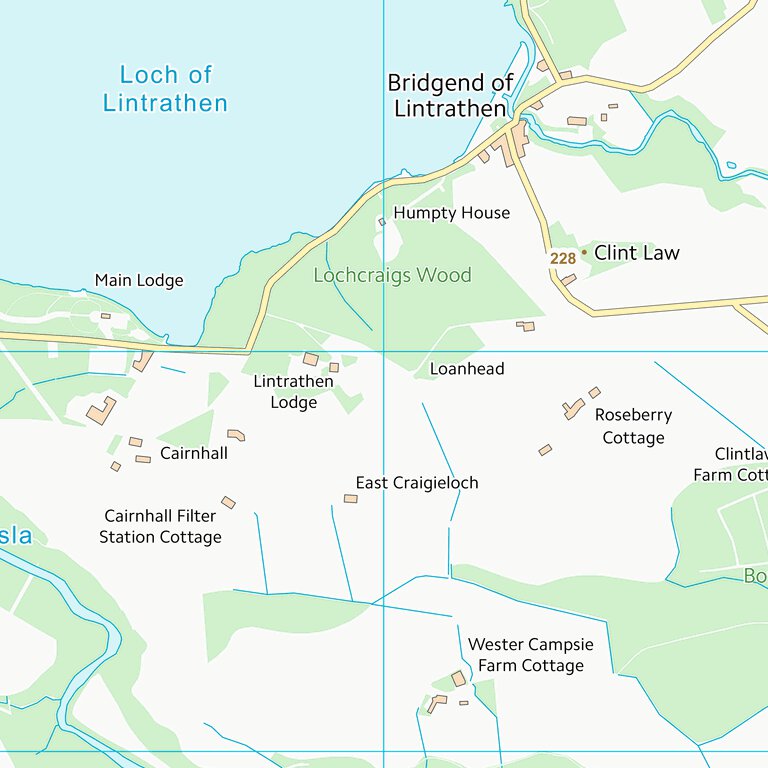 Angus (NO25) Map by UK Topographic Maps | Avenza Maps