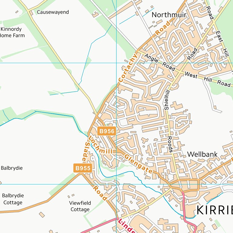 Angus (NO35) Map by UK Topographic Maps | Avenza Maps