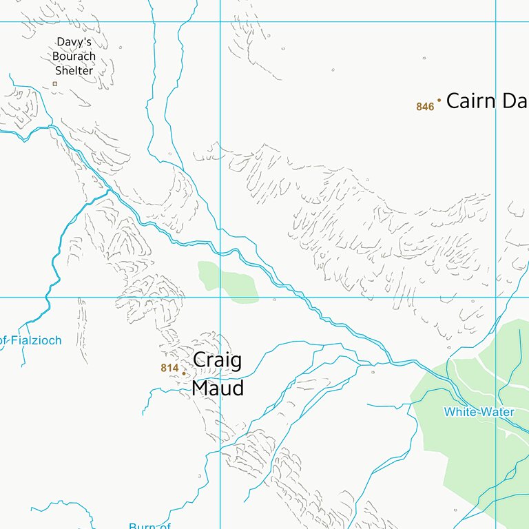 Angus (NO27) Map by UK Topographic Maps | Avenza Maps
