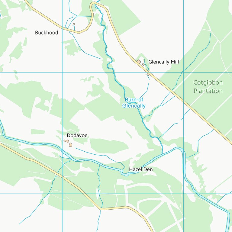 Angus (NO36) Map by UK Topographic Maps | Avenza Maps