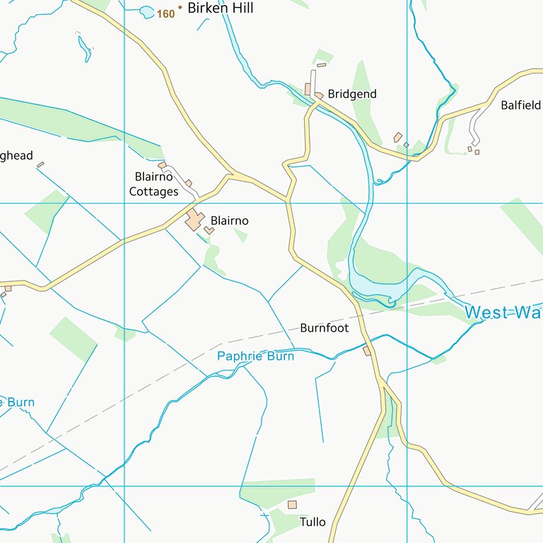 Angus (NO56) Map by UK Topographic Maps | Avenza Maps