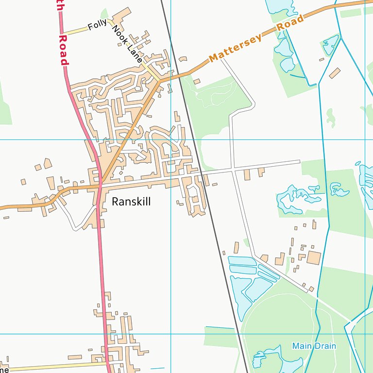 Bassetlaw District (SK68) Map by UK Topographic Maps | Avenza Maps