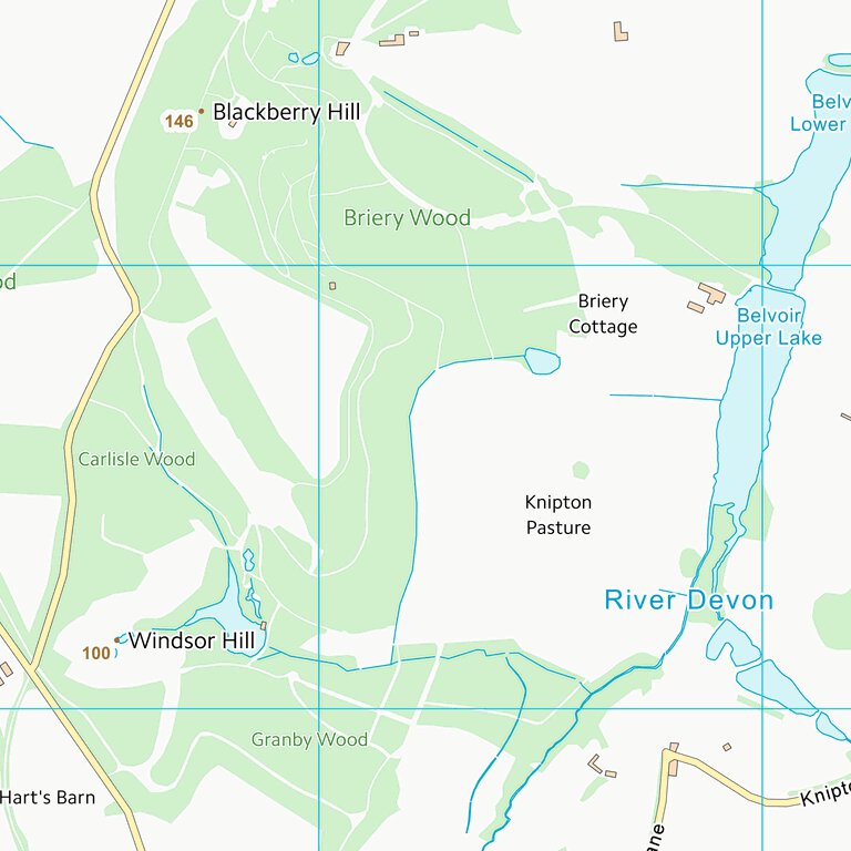 South Kesteven District (SK83) Map by UK Topographic Maps | Avenza Maps