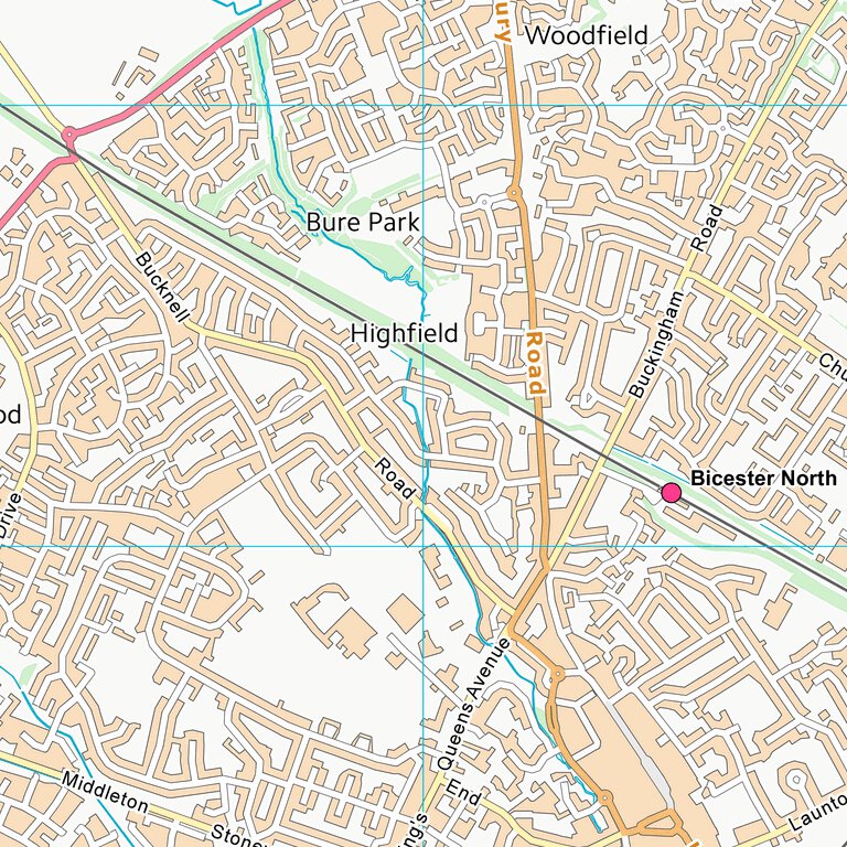 Cherwell District (SP52) Map by UK Topographic Maps | Avenza Maps