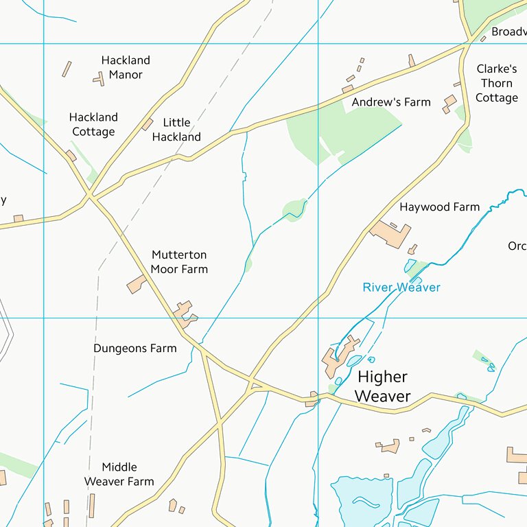 Mid Devon District (ST00) Map by UK Topographic Maps | Avenza Maps