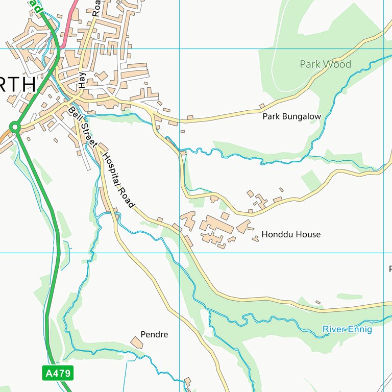 Powys - Powys (SO13) Map by UK Topographic Maps | Avenza Maps
