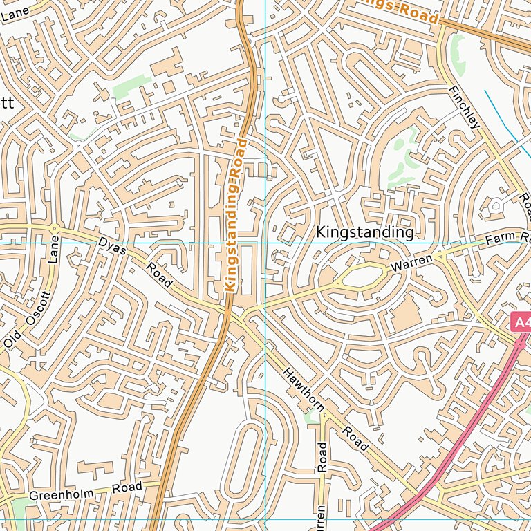 Birmingham District (B) (SP09) Map by UK Topographic Maps | Avenza Maps