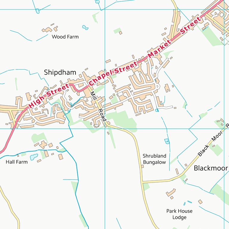 Breckland District (TF90) Map by UK Topographic Maps | Avenza Maps