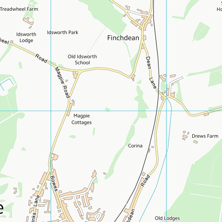 Chichester District (SU71) Map by UK Topographic Maps | Avenza Maps
