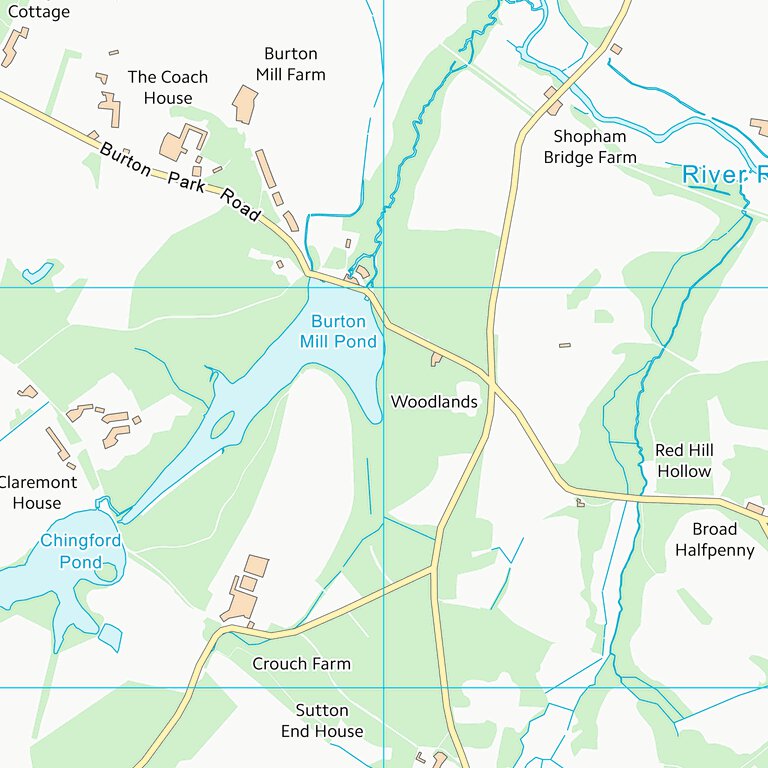 Chichester District (SU91) Map by UK Topographic Maps | Avenza Maps