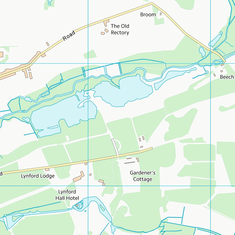 Breckland District (TL89) Map by UK Topographic Maps | Avenza Maps