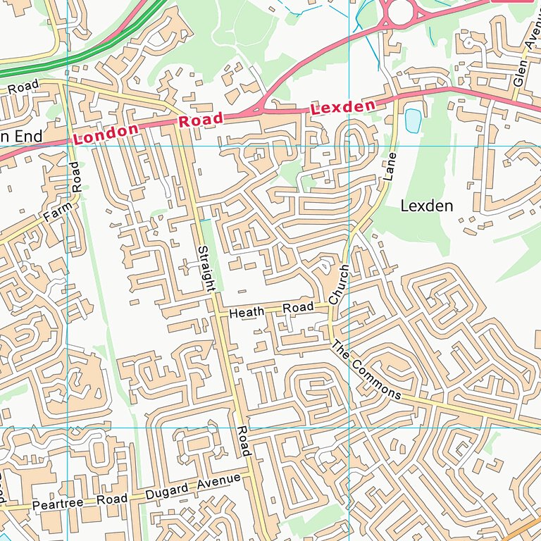 Colchester District (B) (TL92) Map by UK Topographic Maps | Avenza Maps
