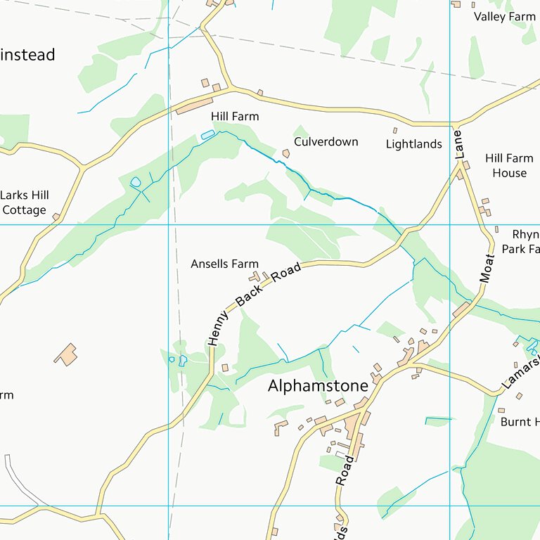 Braintree District (TL83) Map by UK Topographic Maps | Avenza Maps