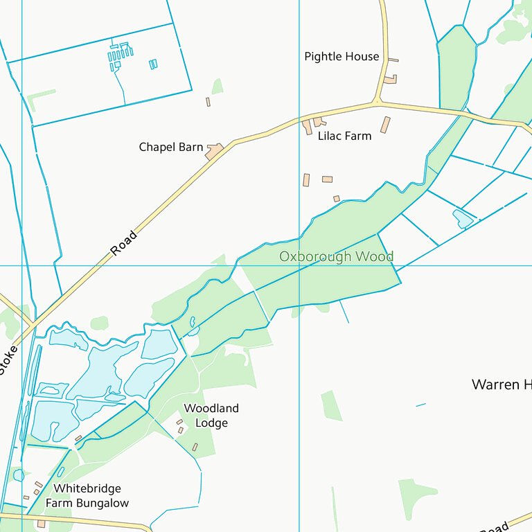 Breckland District (TF70) Map by UK Topographic Maps | Avenza Maps