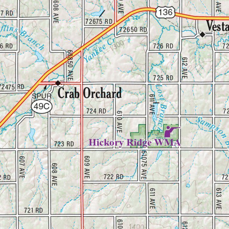 Nebraska Atlas & Gazetteer Page 77 Map by Garmin | Avenza Maps