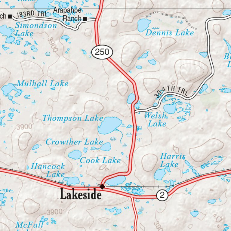 Nebraska Atlas & Gazetteer Page 30 Map by Garmin | Avenza Maps