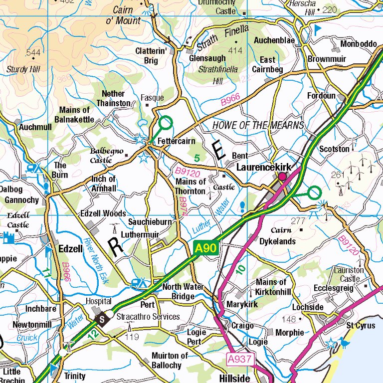 Angus (NO) Map by UK Topographic Maps | Avenza Maps