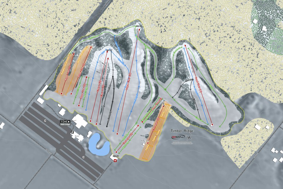Timber Ridge Resort Map by Mapsynergy | Avenza Maps