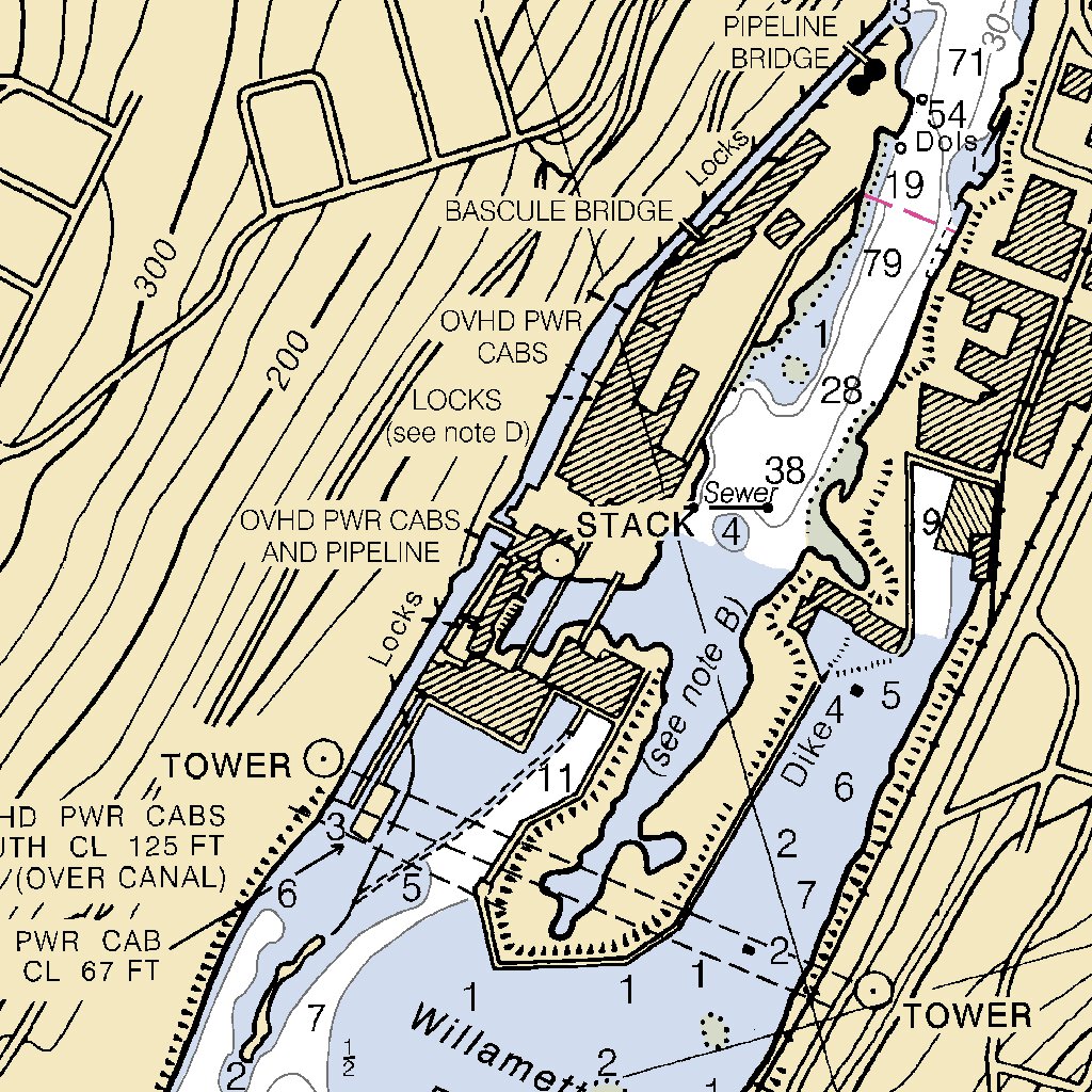 Willamette River: Portland To Walnut Eddy (2) Map by National ...