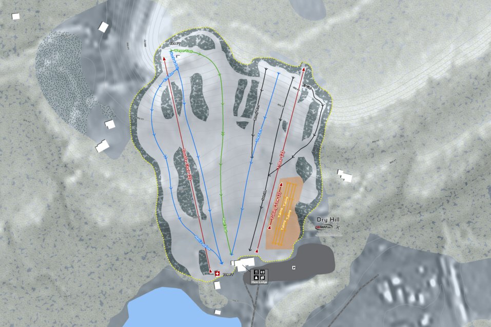 Dry Hill Resort Map by Mapsynergy | Avenza Maps
