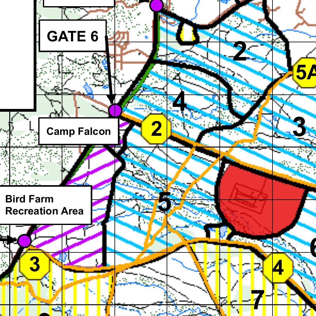 Fort Carson Hunting Map by iSportsman | Avenza Maps
