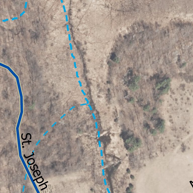 Christ The King Trail System Map by Ptolemy Spatial | Avenza Maps