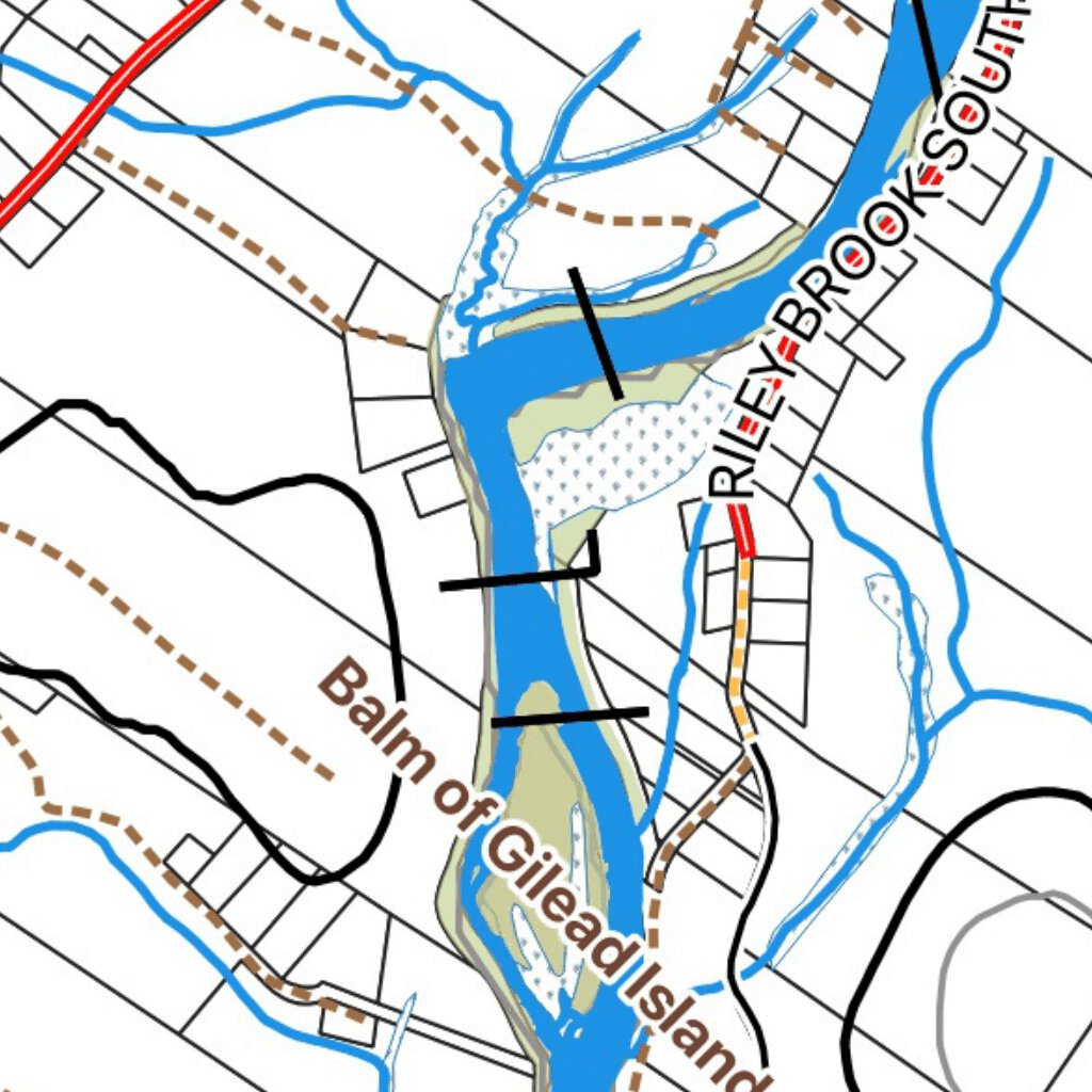 Tobique River dot164 Map by Fiddlehead Canoes | Avenza Maps