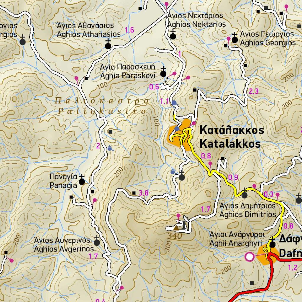 Lemnos, Greece Map by Terrain Editions | Avenza Maps