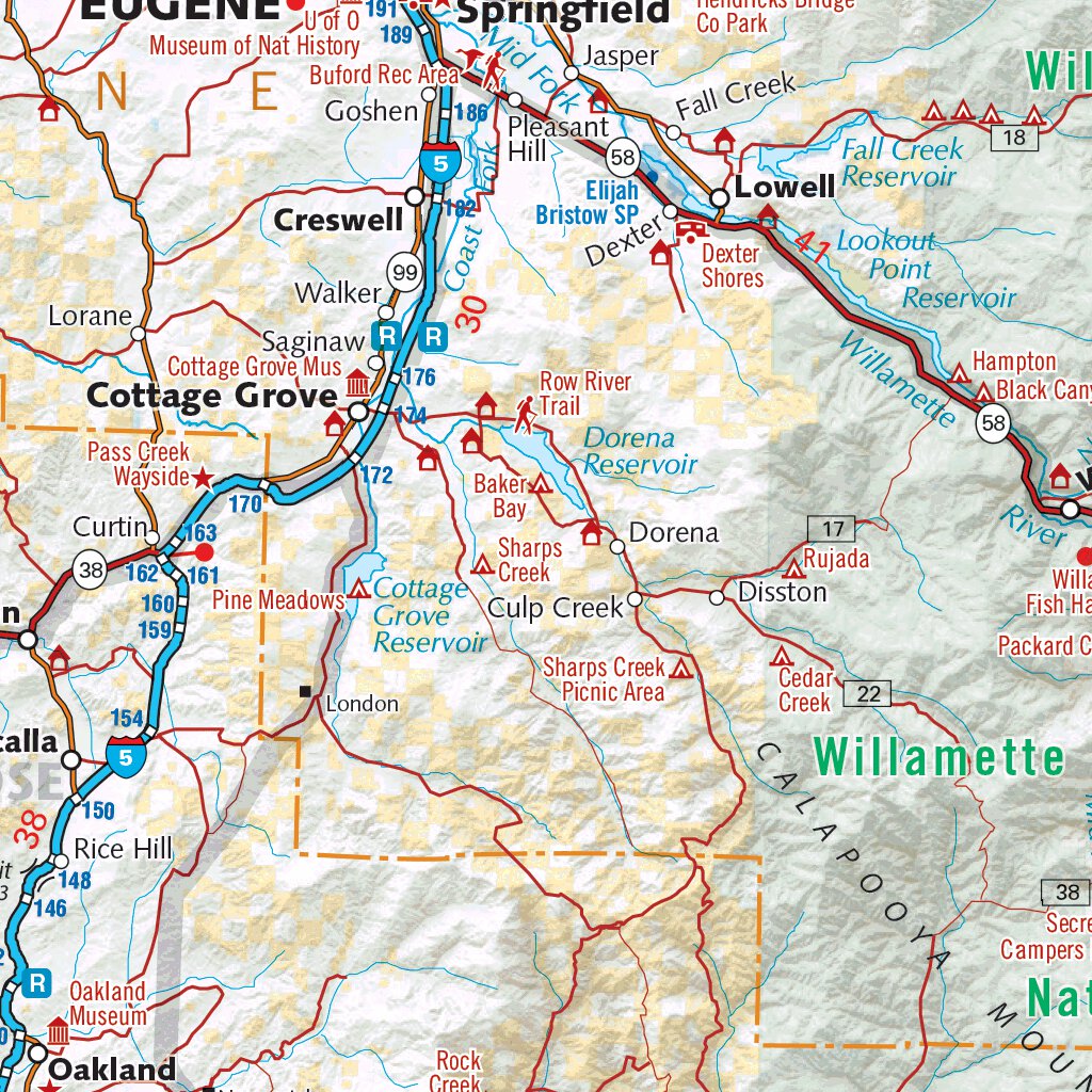 Oregon Recreation Map by East View Map Link | Avenza Maps