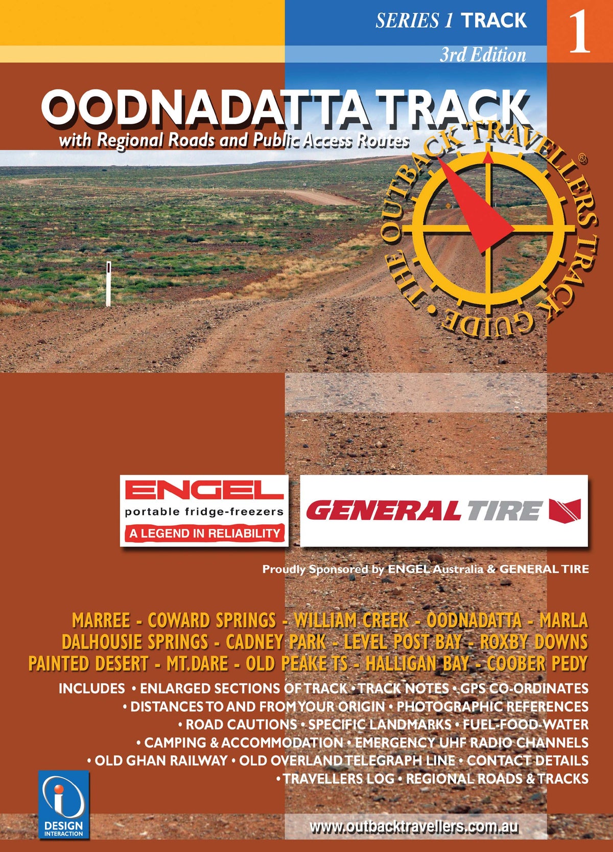 Oodnadatta Track (Series 1 Track 1) Map by Design Interaction | Avenza Maps