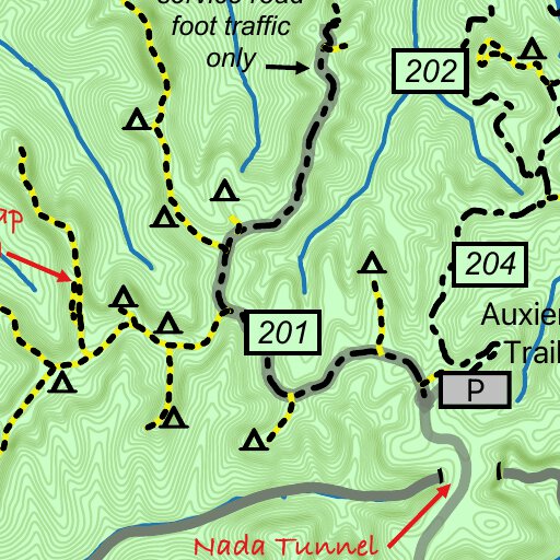 Red River Gorge: Heart of the Gorge Map by 42nd Parallel | Avenza Maps