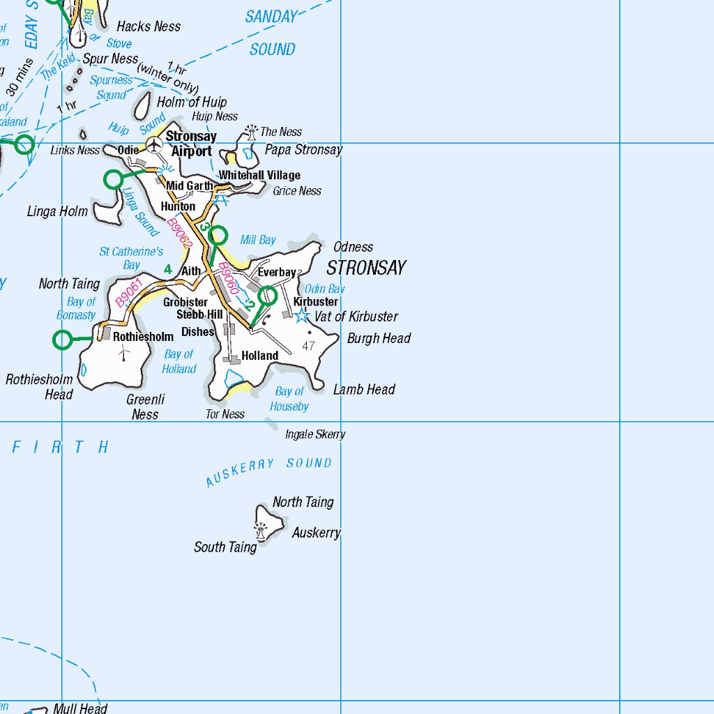 Orkney Islands Map by Red Geographics | Avenza Maps