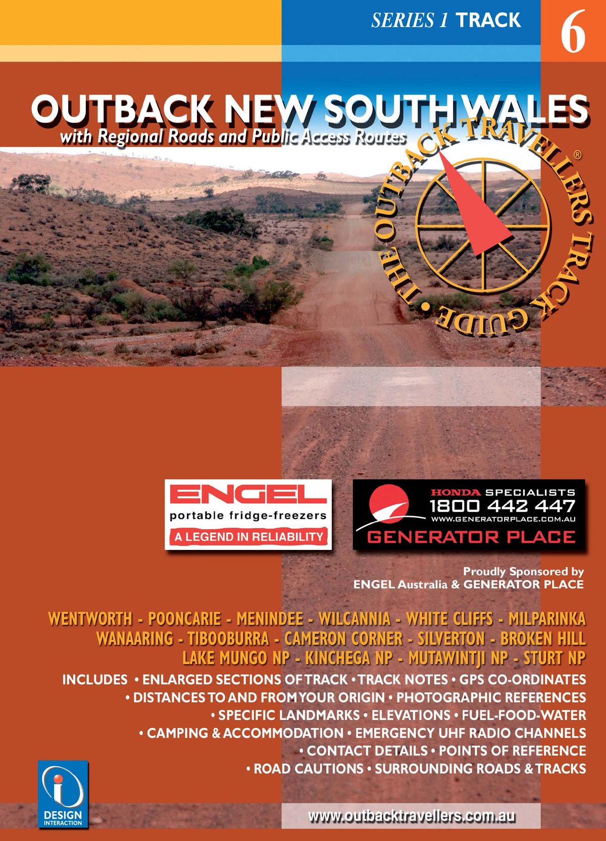 Outback NSW (Series 1 Track 6) Map by Design Interaction | Avenza Maps