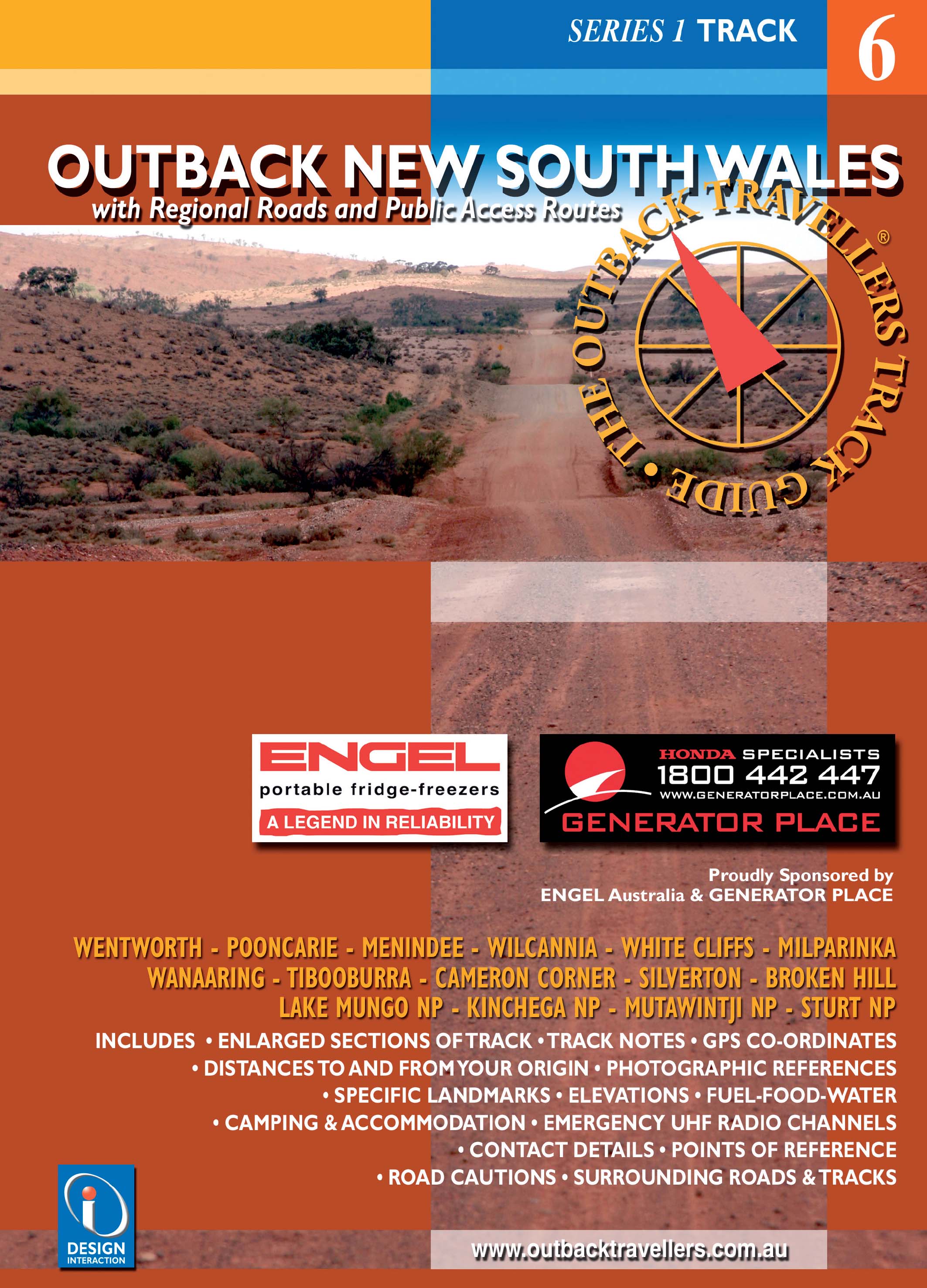 Outback NSW (Series 1 Track 6) Map by Design Interaction | Avenza Maps