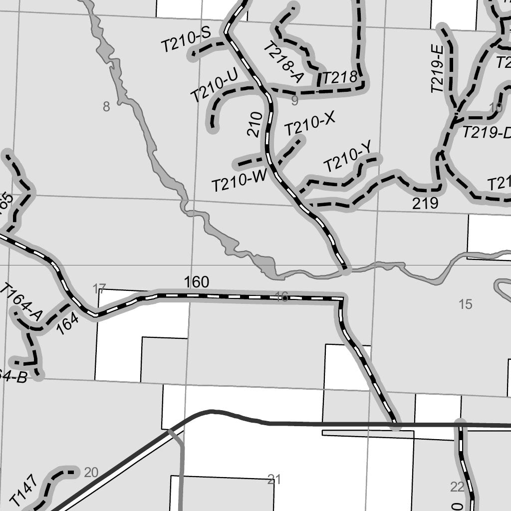 Ottawa NF West Front MVUM Map by US Forest Service R9 | Avenza Maps