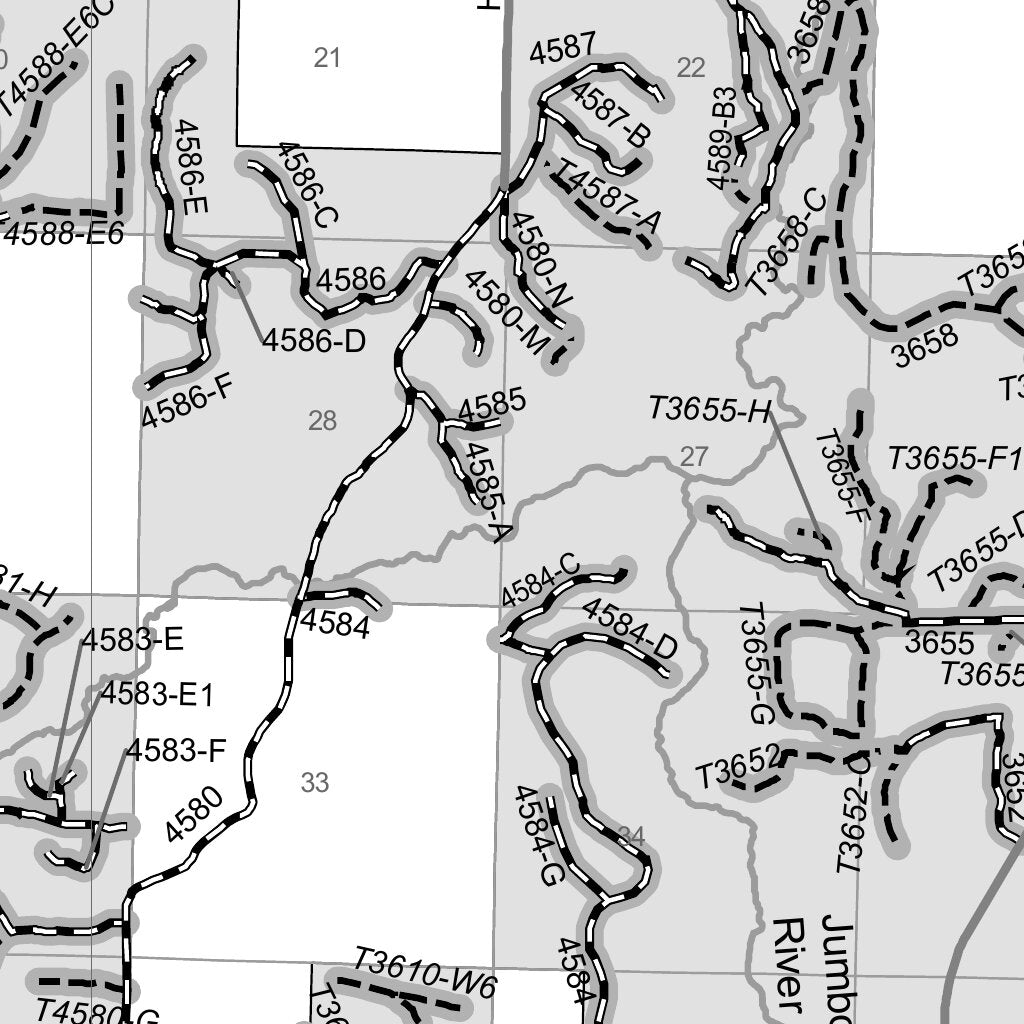 Ottawa NF East Front MVUM Map by US Forest Service R9 | Avenza Maps