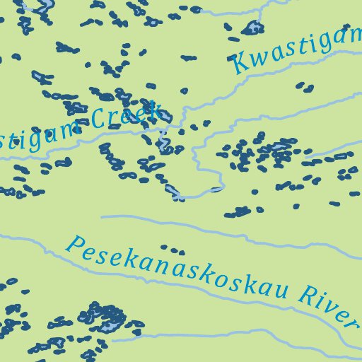 Ontario Nature Reserve: Kesagami Part 4 Map by Xavier Maps | Avenza Maps