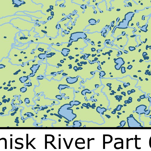 Ontario Nature Reserve: Winisk River Part 6 Map by Xavier Maps | Avenza ...
