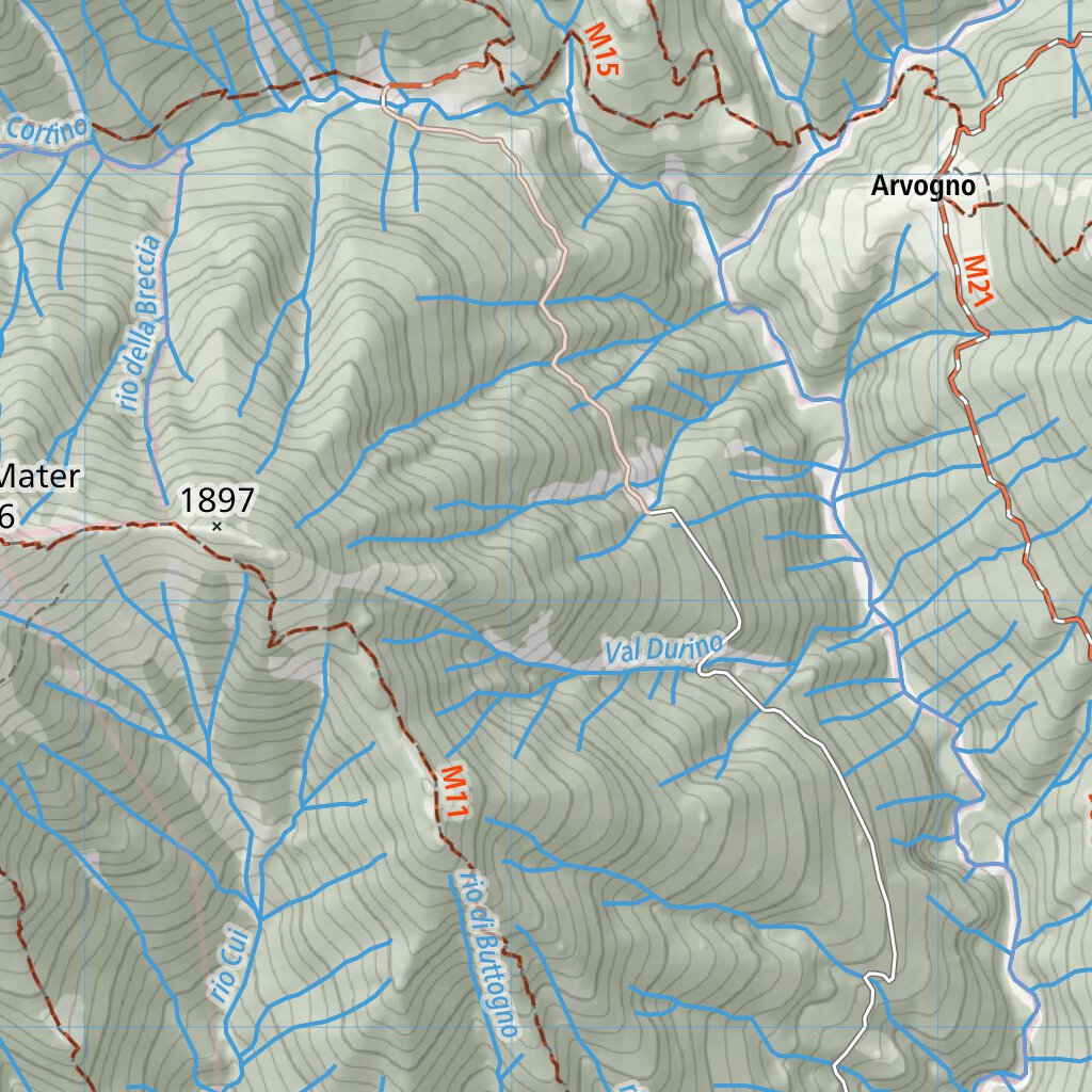Tappa Sentiero Italia: SI E66 / Sentiero Italia Stage: SI E66 Map by ...