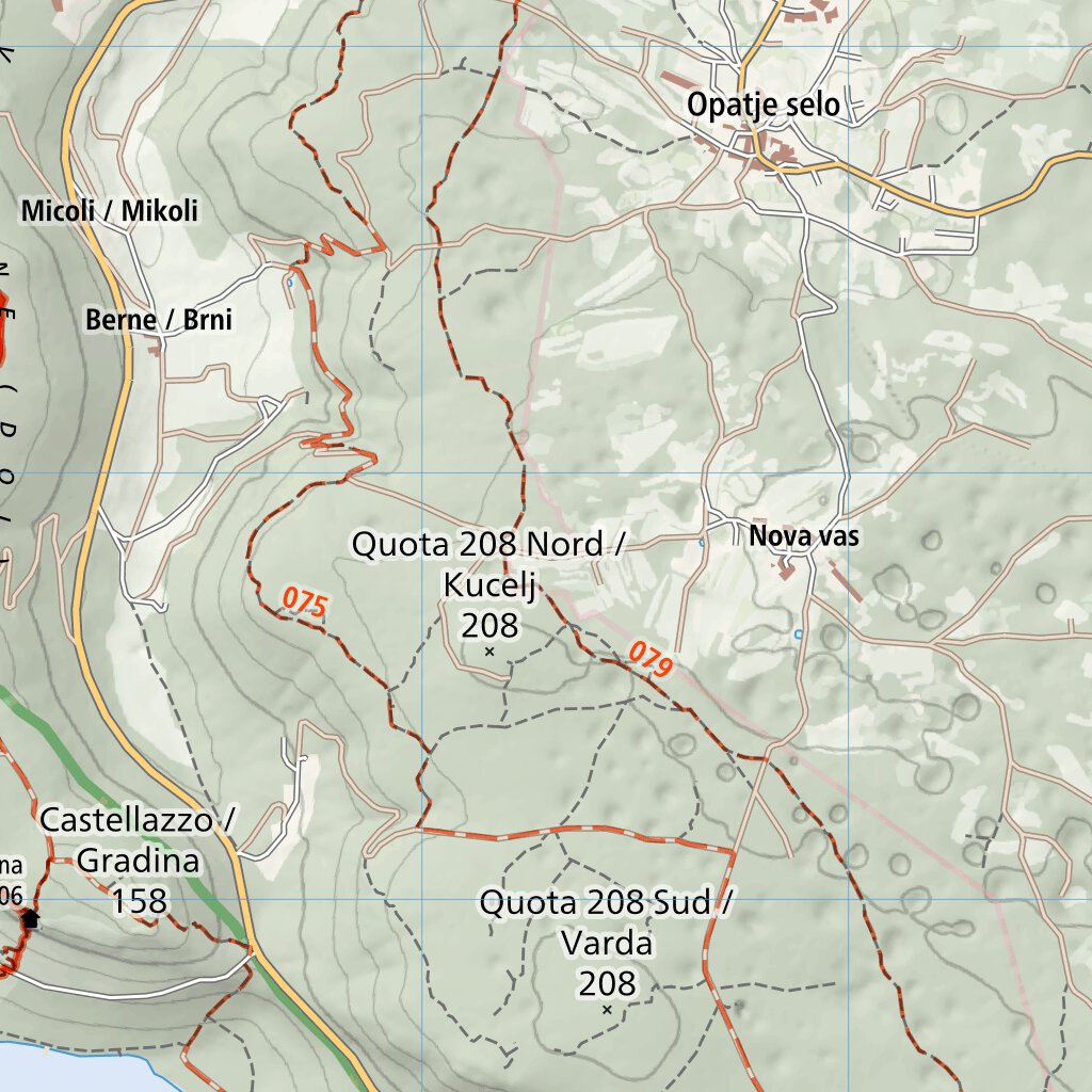 Tappa Sentiero Italia: SI A23 / Sentiero Italia Stage: SI A23 Map by ...