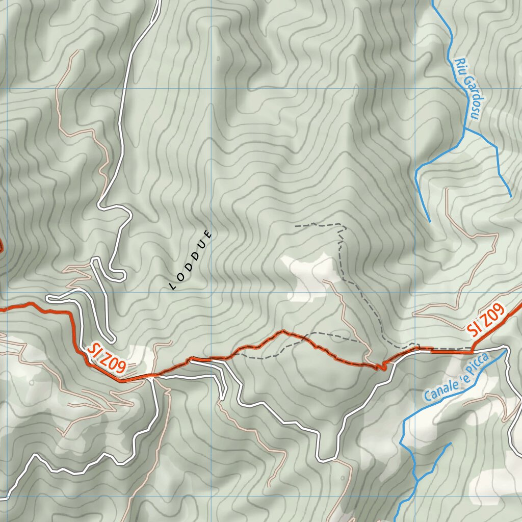 Tappa Sentiero Italia: SI Z09 / Sentiero Italia Stage: SI Z09 Map by ...