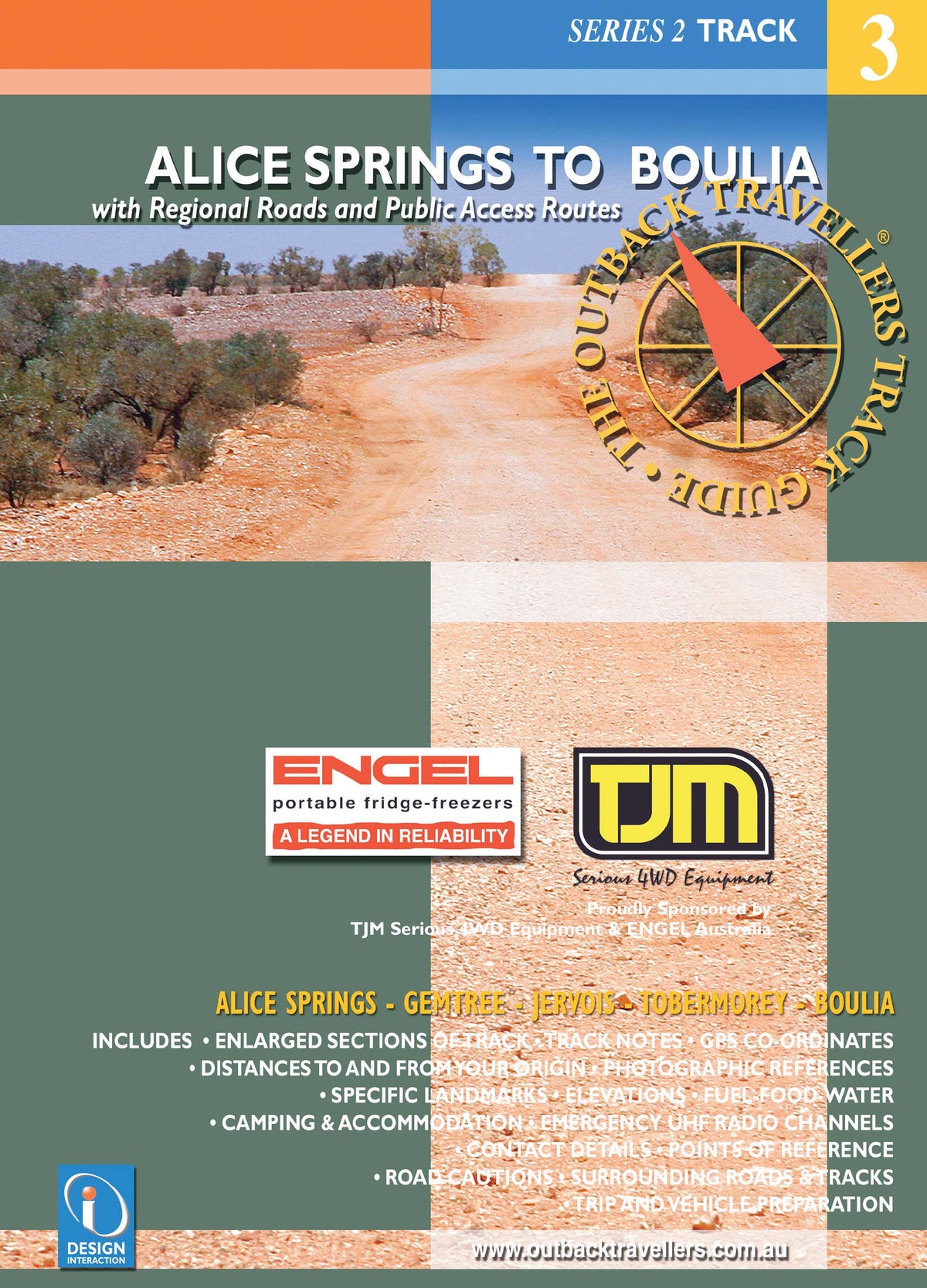 Alice to Boulia (Series 2 Track 3) Map by Design Interaction | Avenza Maps