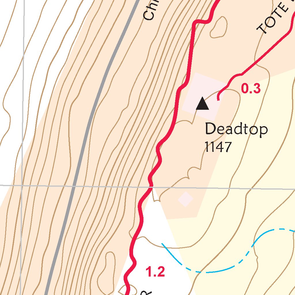 AMC Mount Tom Reservation Massachusetts trail Map 11th edition by ...